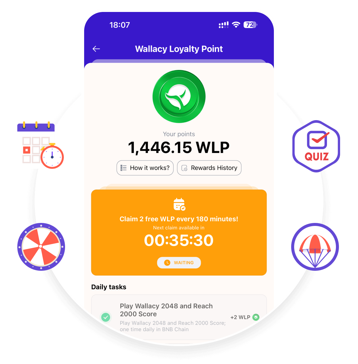A Gamified and Hybrid Crypto Wallet | Wallacy
